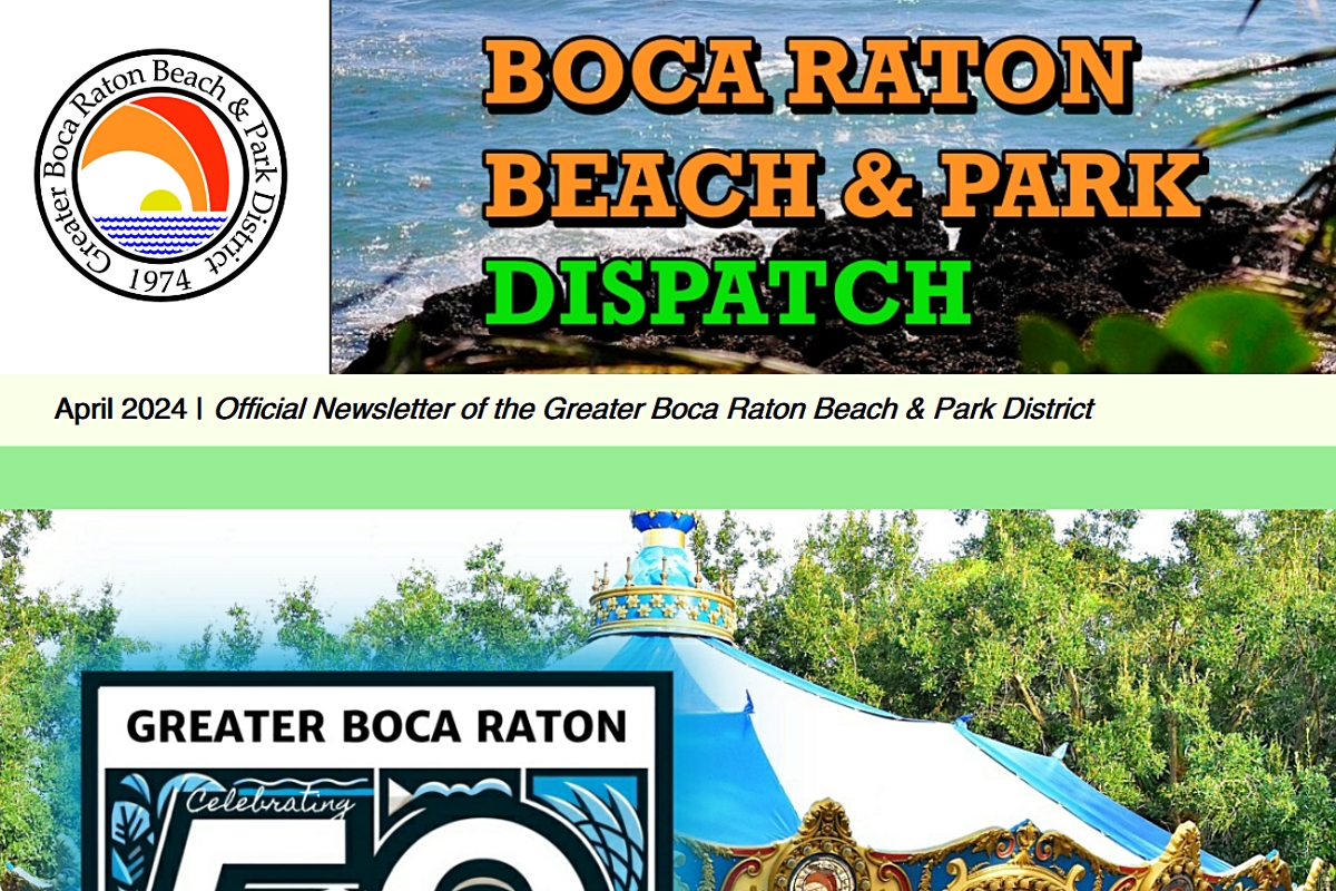 Greater Boca Raton Beach Park and District | District Dispatch ...